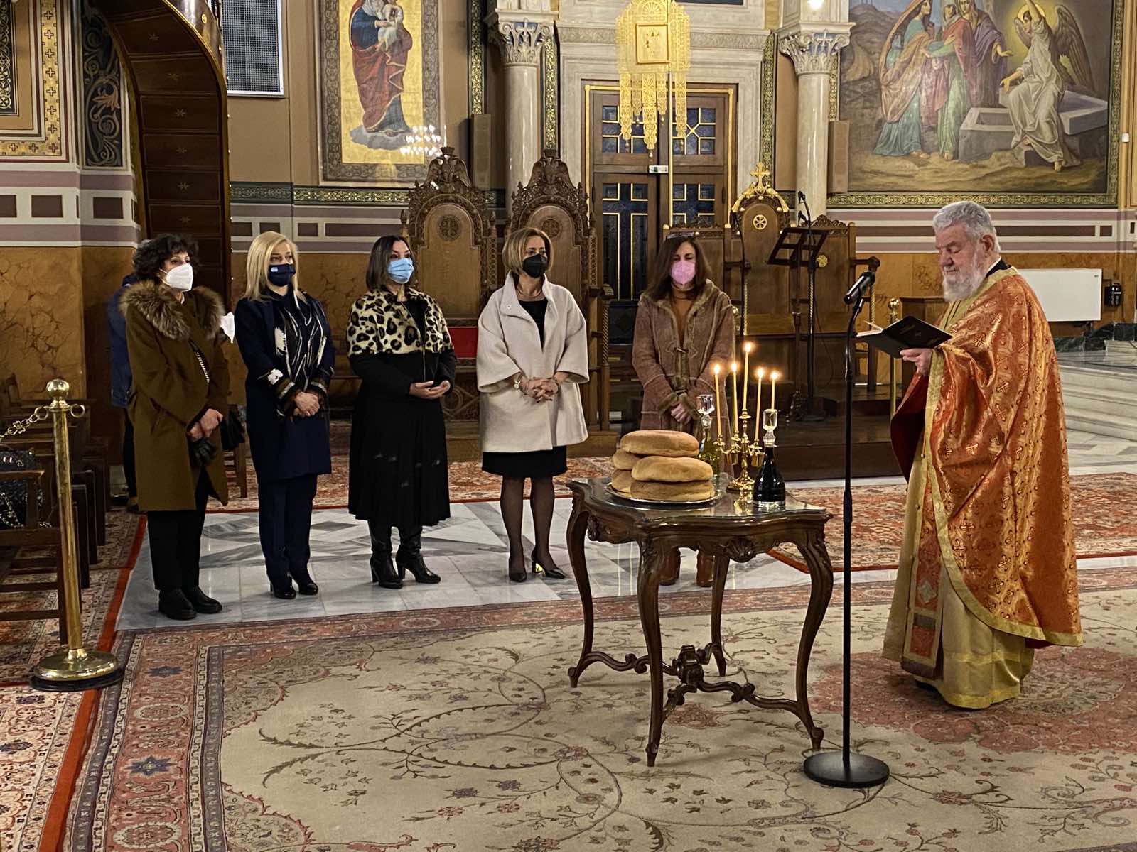 Στον εορτασμό για τον Πολιούχο του Πύργου παρέστη στη Μητρόπολη Αθηνών ...