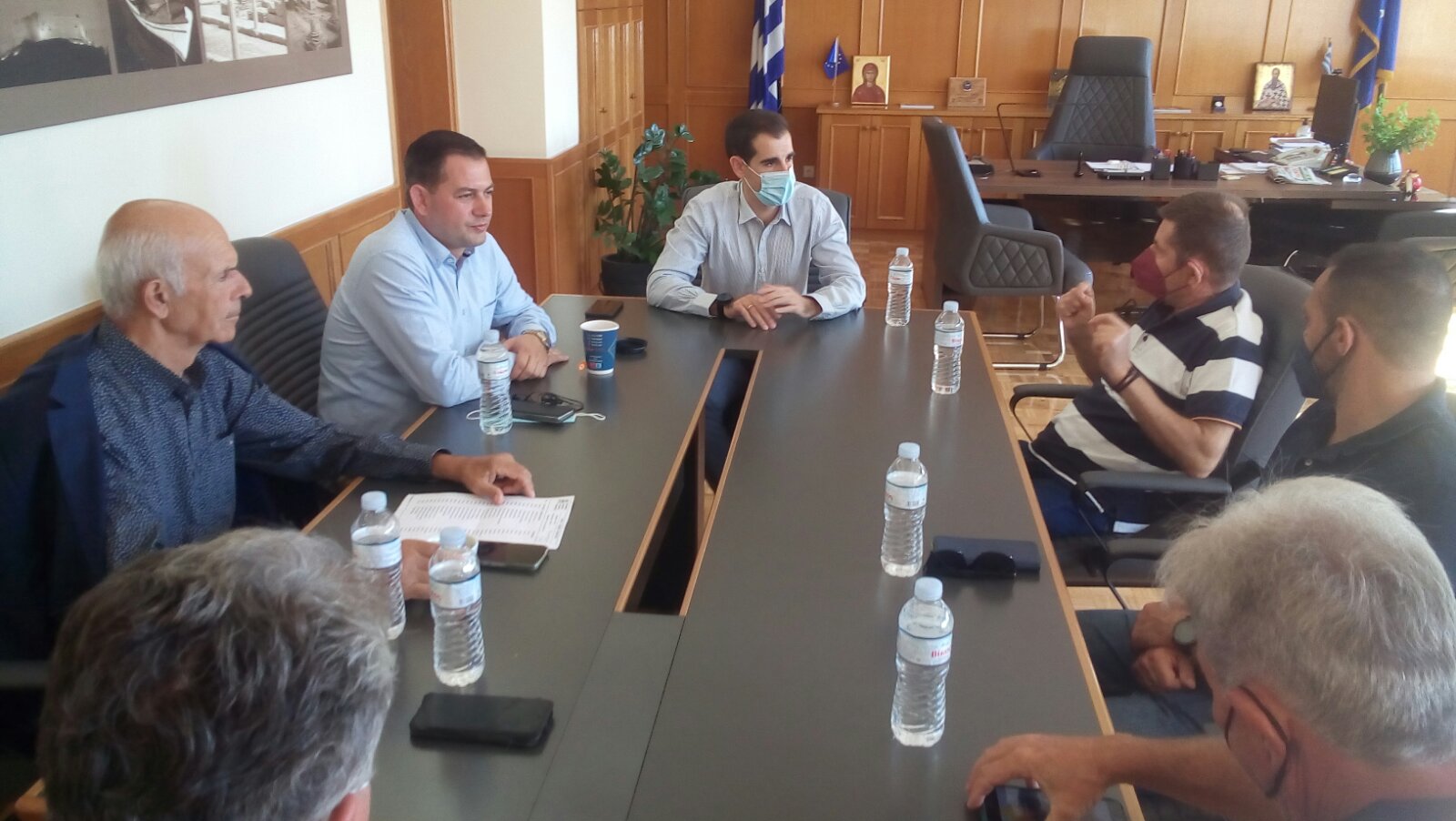 Συζητήθηκε στην Π.Ε. Ηλείας υπό τον κ. Β. Γιαννόπουλο το θέμα για ...