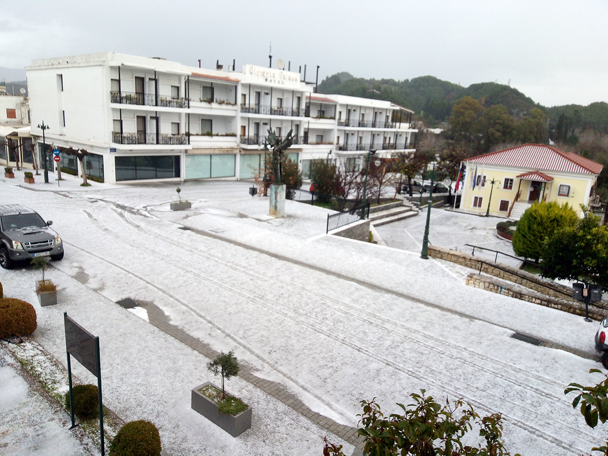 Πρωτοφανής χαλαζόπτωση στον Δήμο Αρχαίας Ολυμπίας *** ΜΕΓΑΛΕΣ ...