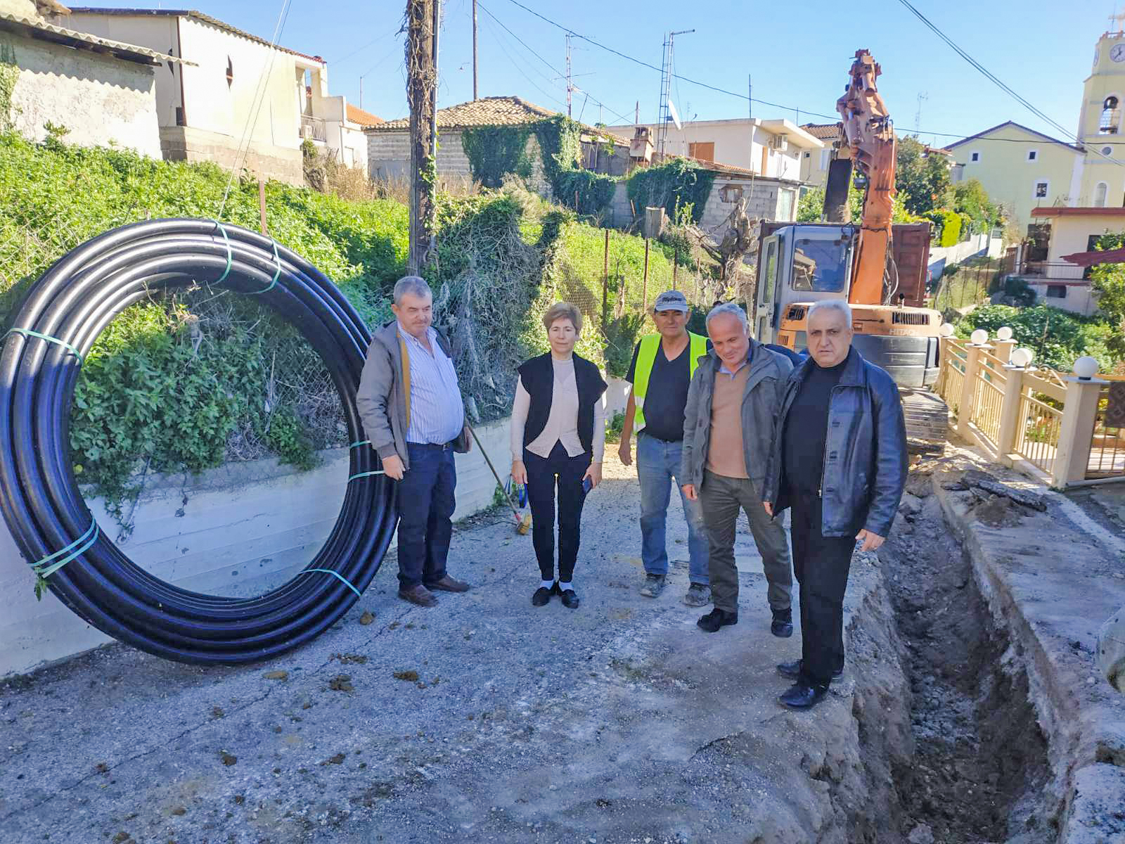 Ξεκίνησαν από το Στρέφι τα έργα ύδρευσης 2,2 εκ. ευρώ του Δήμου Αρχ ...