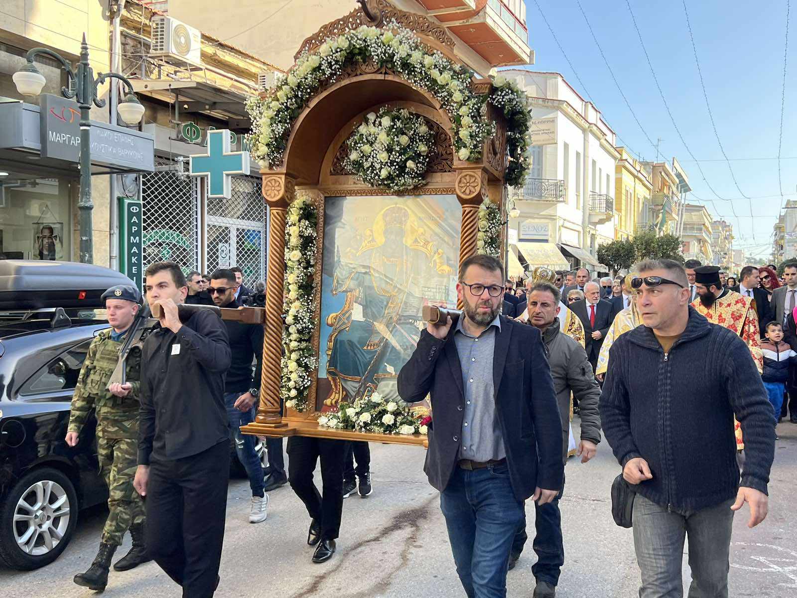 Η Αμαλιάδα γιόρτασε με ιδιαίτερη λαμπρότητα τον Πολιούχο της Άγιο ...