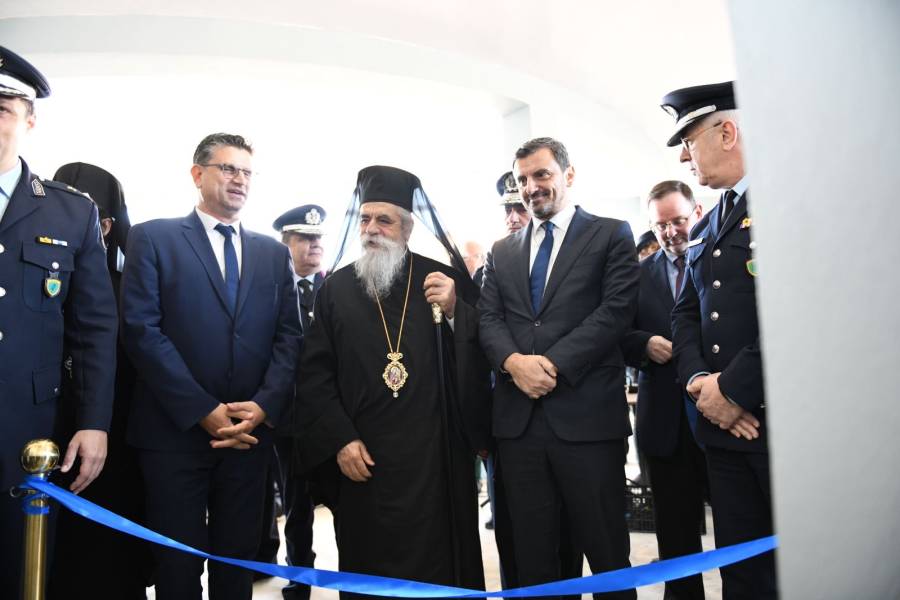 ΤΑ ΕΓΚΑΙΝΙΑ ΤΟΥ ΝΕΟΥ Α.Τ. ΑΝΔΡΑΒΙΔΑΣ - ΚΥΛΛΗΝΗΣ *** Παρέστη και μίλησε ...